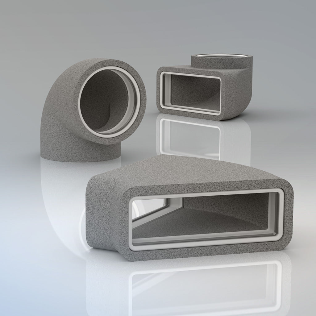 Rigid Thermal Ducting – 160mm – AIZO Quality Heating