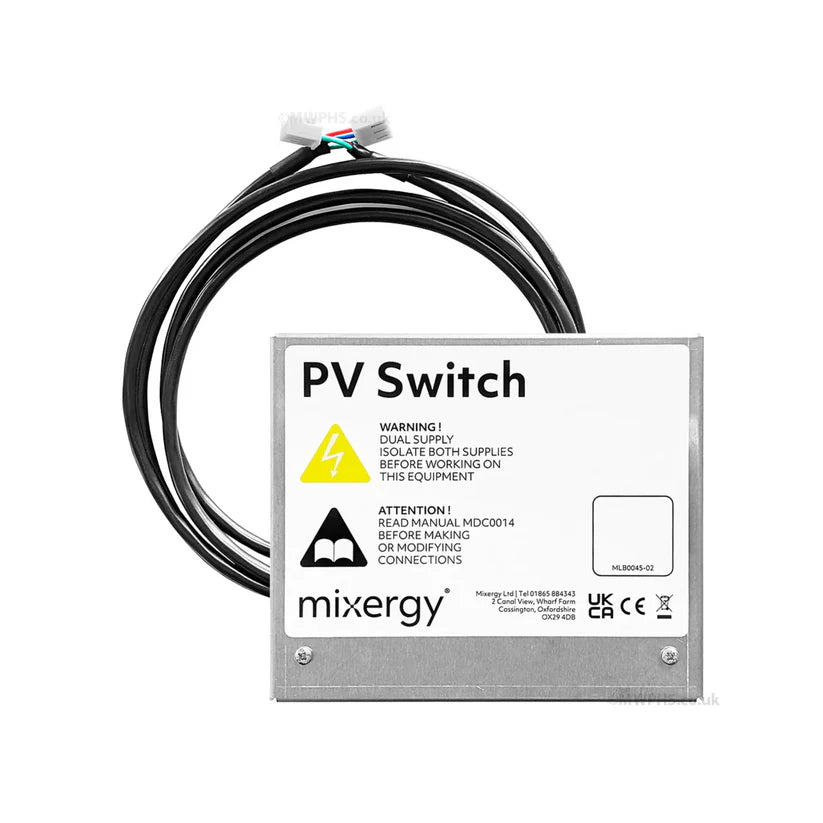 Mixergy 3rd Party PV Diverter Connection Kit - Relay Switch for Extern ...